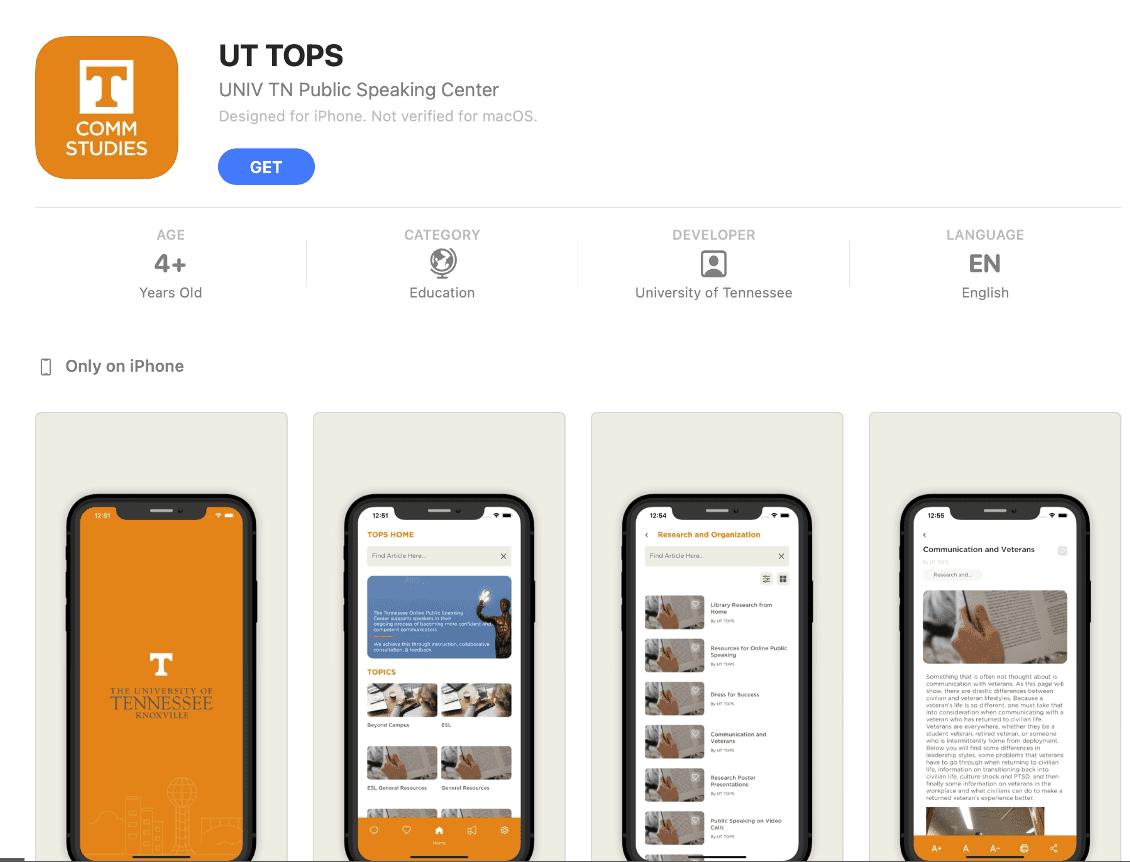 Comm Studies' John Haas Creates Public Speaking App - College of ...